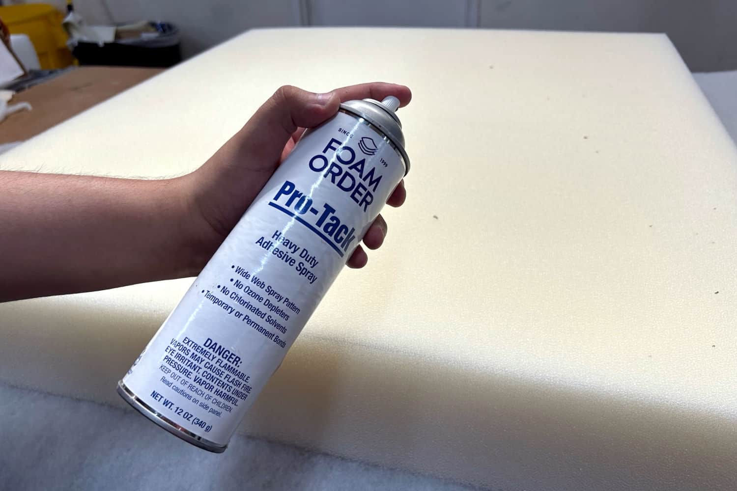 Pro-Tack Foam Adhesive for Foam Repair and Bonding | FoamOrder